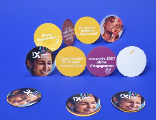 Dépliant flyer Rond – Offset et Découpe avec forme – Imprimerie ICB