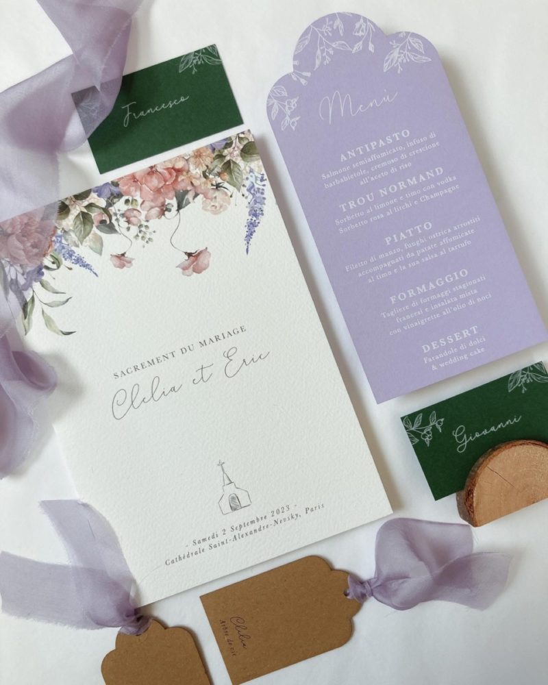 Papeterie de mariage avec découpe sur mesure – Arches expression ...